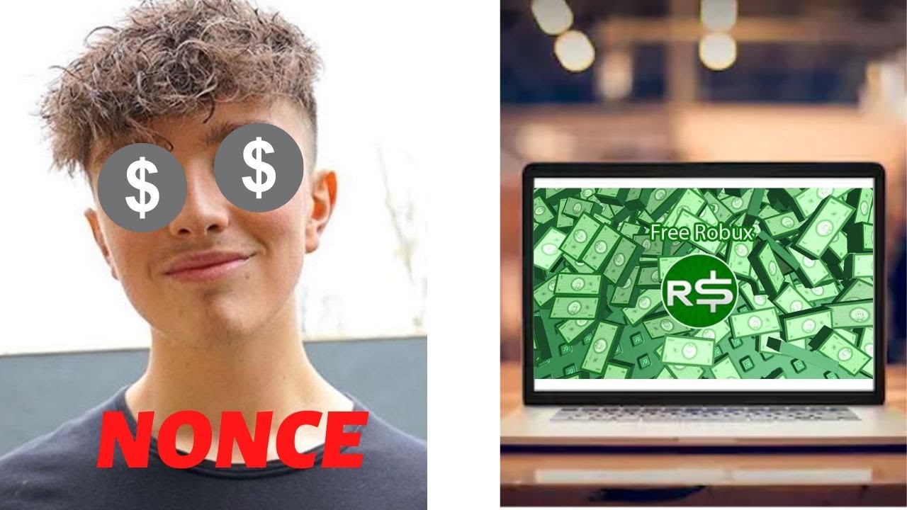 Morgz robux scams kids! - YouTube