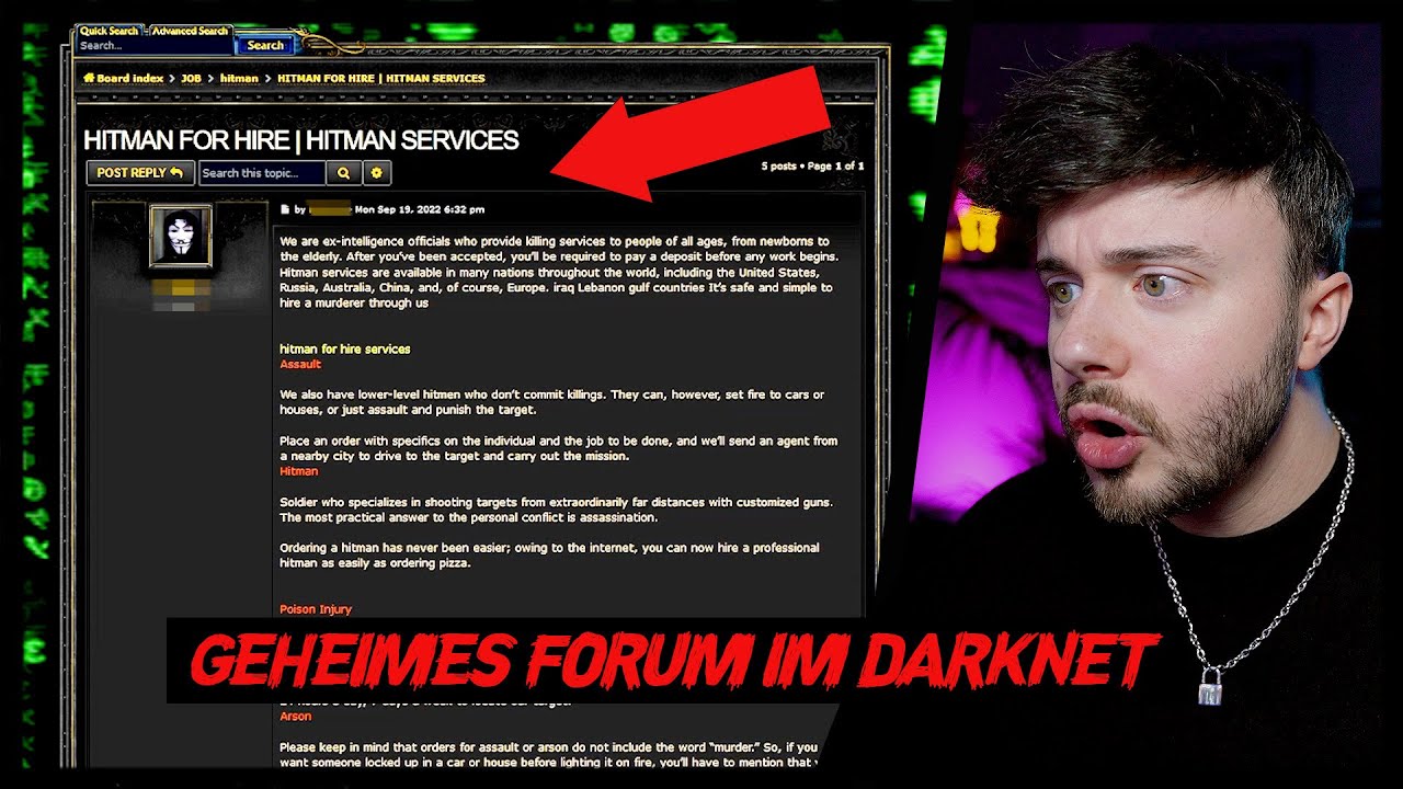 Wie tief kommt man wirklich ins Darknet? Was findet man in den Tiefen? Selbstexperiment! - YouTube