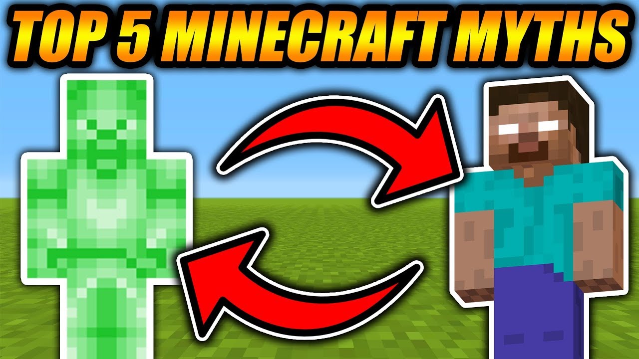 Top 5 MYTHS You Might STILL BELIEVE in Minecraft!! - Minecraft Xbox/PE ...