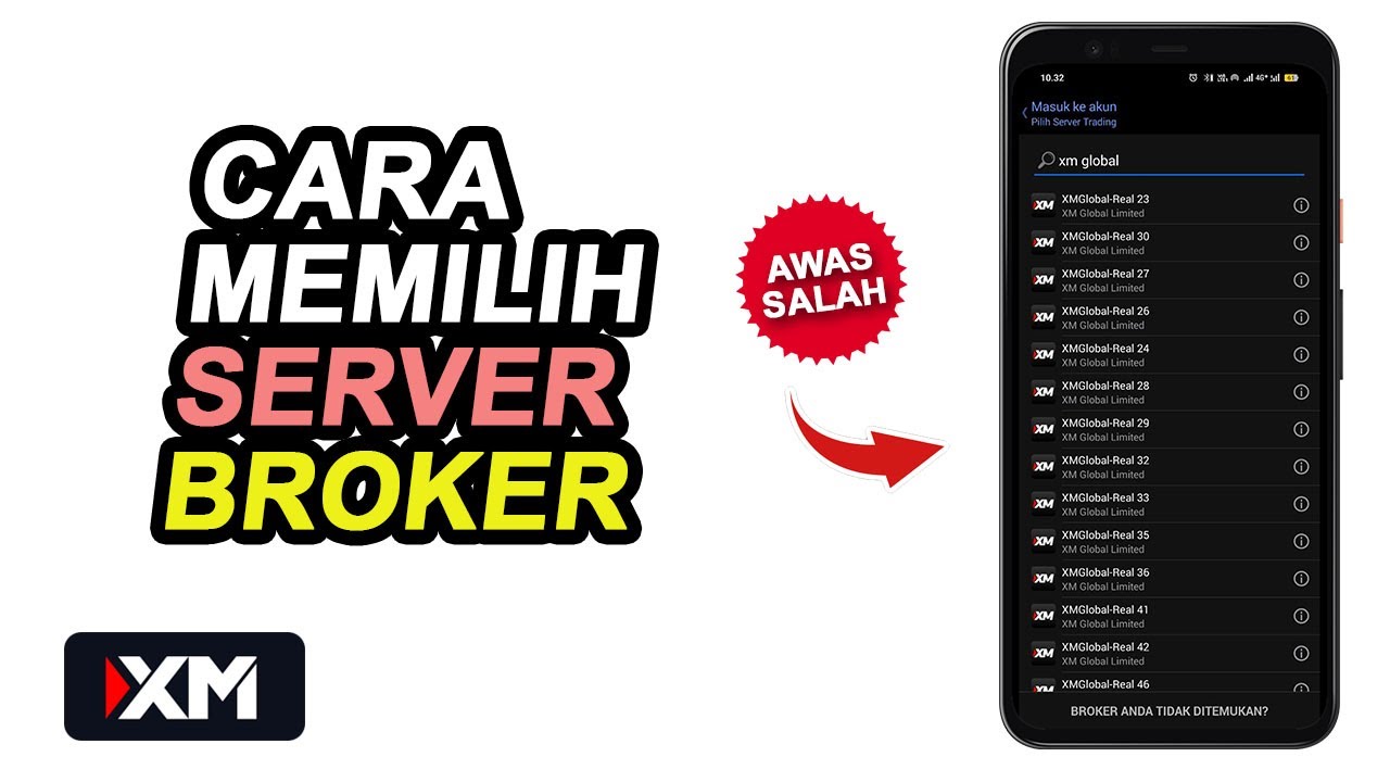 Cara menambahkan Server Broker XM di MT4 dan MT5 - YouTube