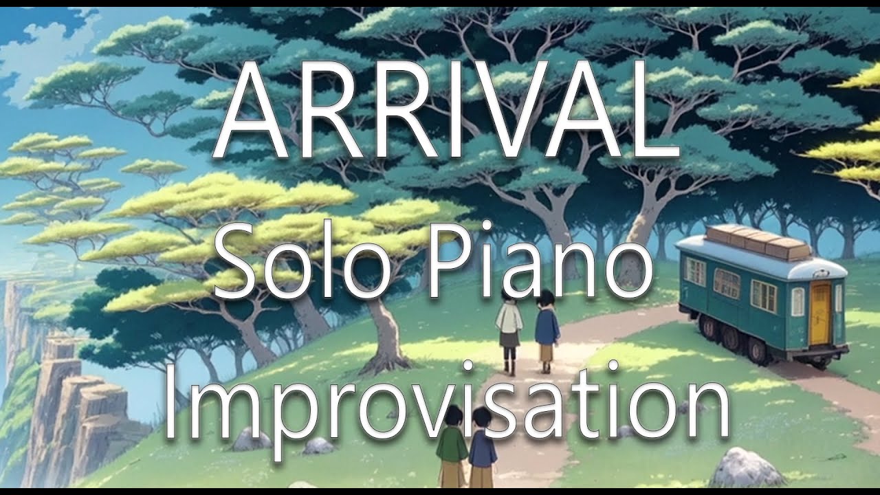 Arrival - Solo Piano, original improv track. - YouTube