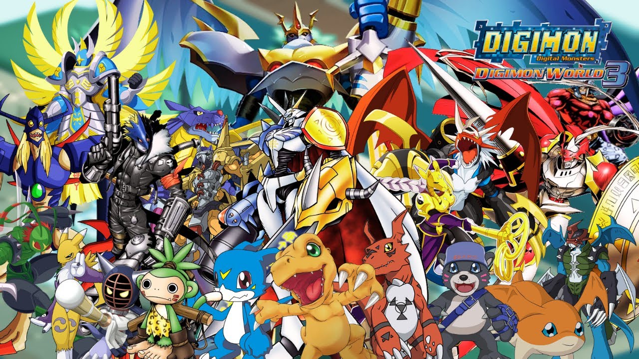 ALL SPECIAL ATTACK DIGIVOLUTION MEGA DIGIMON WORLD 2003 - YouTube