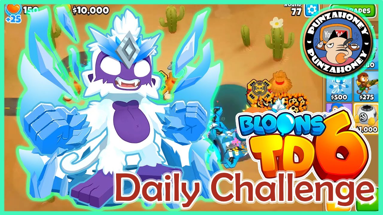 Ice Monkey นั้นแข็งแกร่งกว่าที่คิดกันนะ... | Bloons Td 6 | PunzaHoney ...