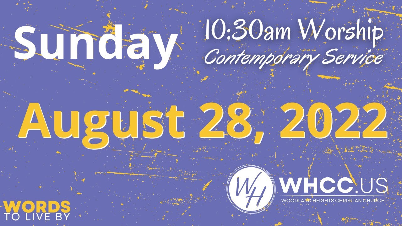 WHCC Online | August 28, 2022 | 10:30am - YouTube