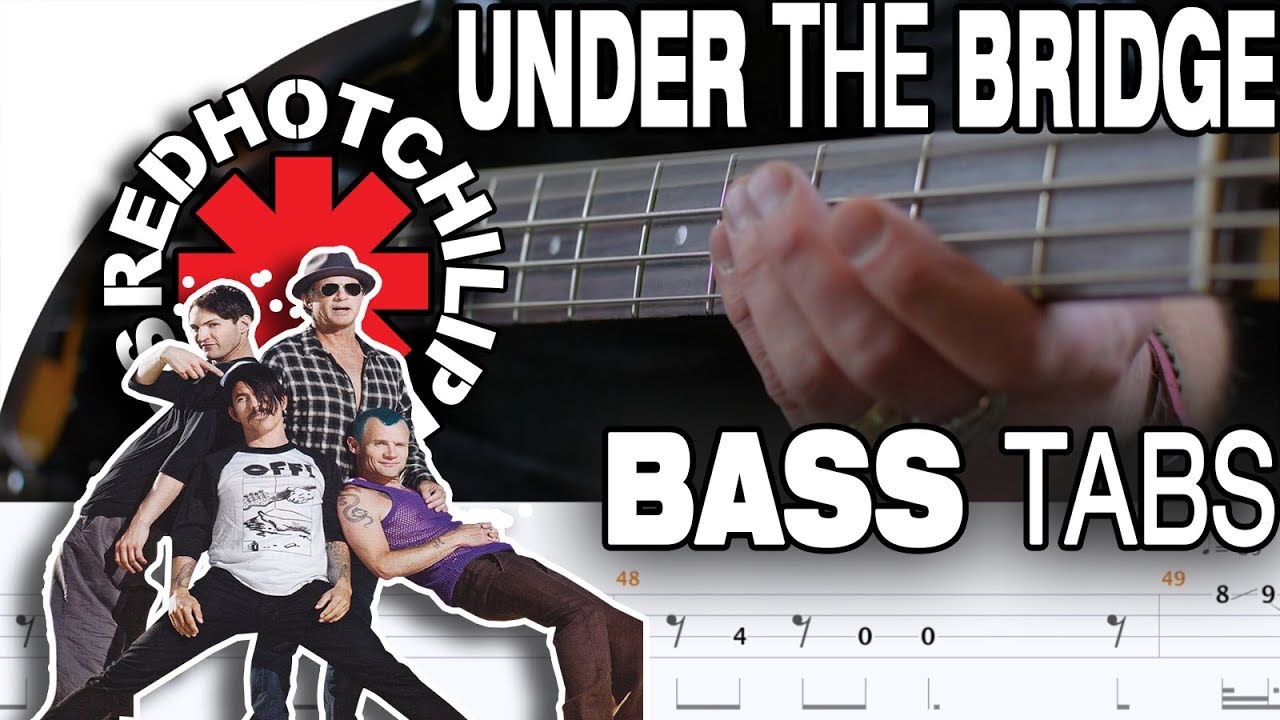 Red Hot Chili Peppers - Under the Bridge | Bass Cover (Tabs in the ...