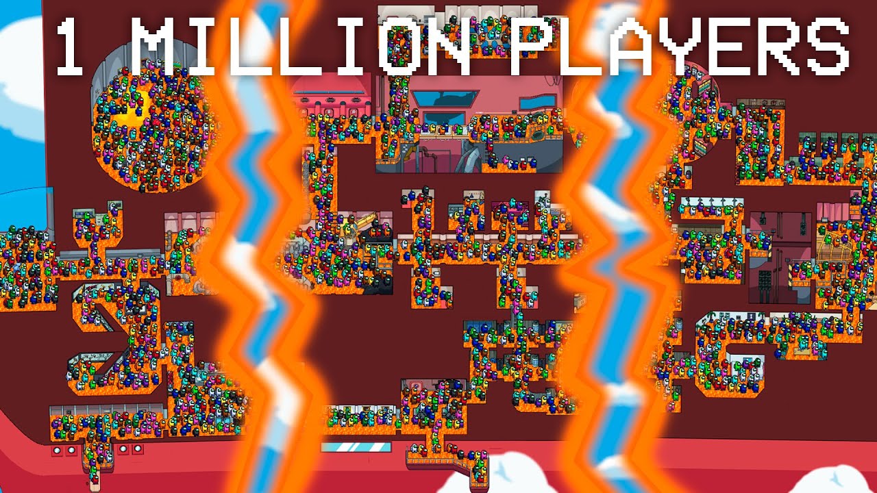 AMONG US, but FLOOR IS LAVA on AIRSHIP MAP - YouTube