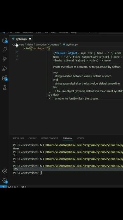 Python in Telugu | Python tutorial | Python questions | saiteja tech | #pythonlearning # ...