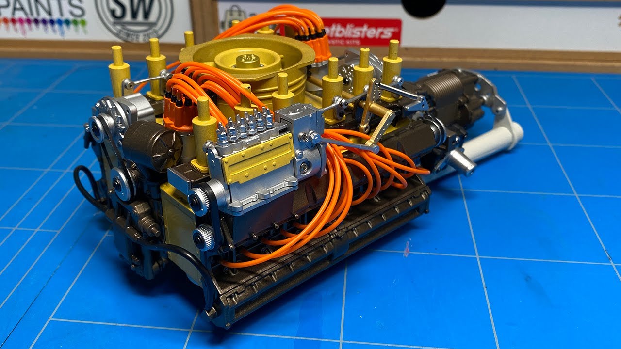 Building a 1 to 8th scale Ixo Collections Porsche 917 KH Part 1 - YouTube