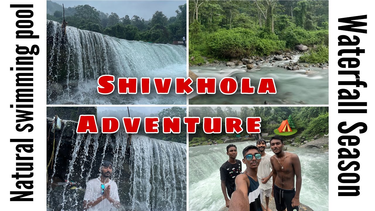 Shivkhola | Waterfall with natural swimming pool 🏊‍♀️ #adventure - YouTube