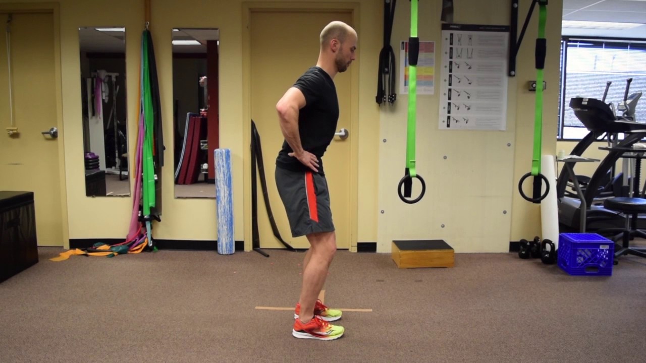 Pelvic Dissociation Standing and Single Leg Stance - YouTube
