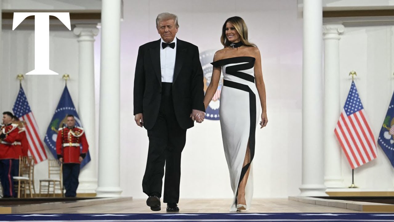 LIVE: Donald Trump attends Inaugural Ball in Washington DC - YouTube