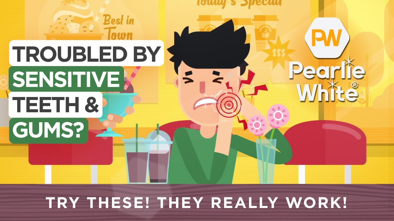 Pearlie White Sensitive Teeth & Gums Toothpaste Range - YouTube