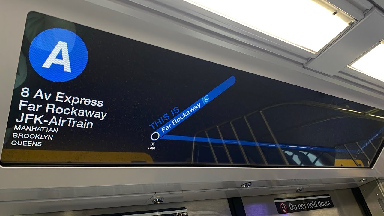R211A (A) Train Announcement To Far Rockaway - YouTube