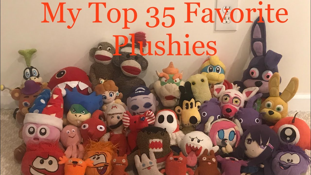 My Top 35 Favorite Plushies - YouTube