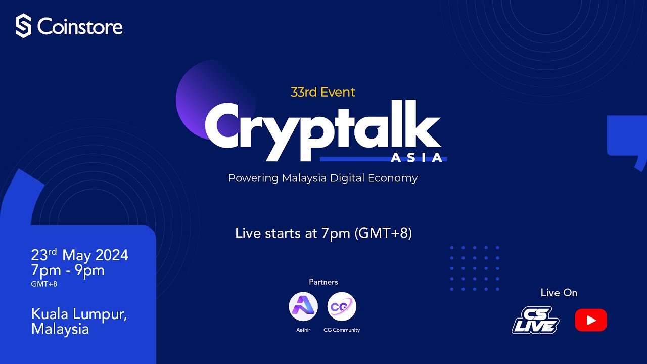 The 33rd Cryptalk Kuala Lumpur - YouTube