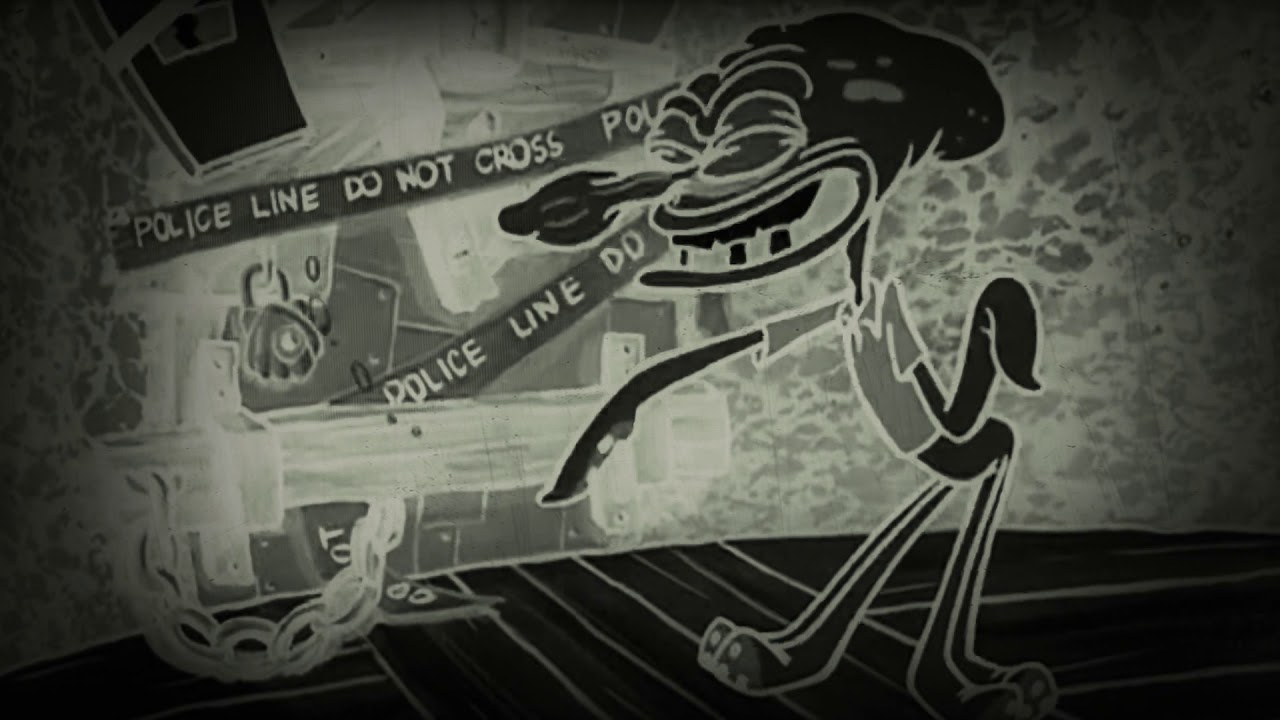 Spongebob squarepants squid’s day off colorful - YouTube