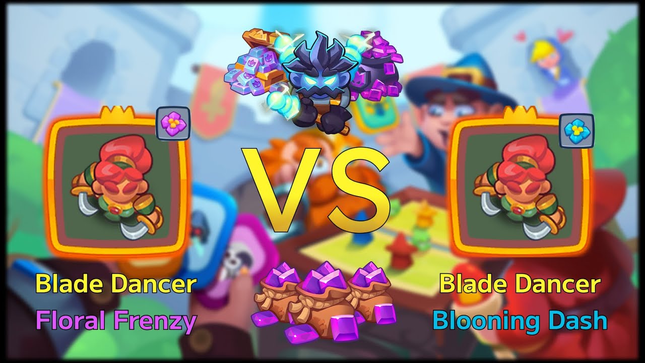 Rush Royale | Blade Dancer - floral frenzy vs Blade Dancer blooning ...
