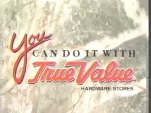 True Value ad from 1991 - YouTube