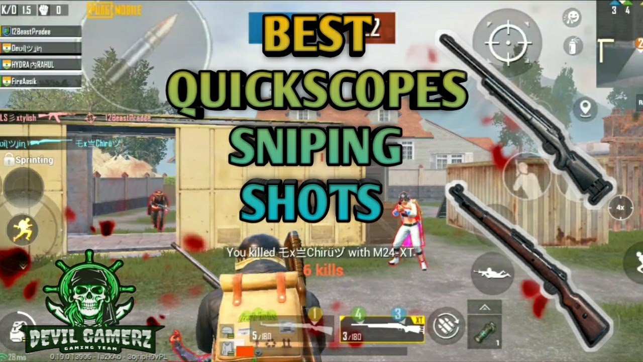 GOD LEVEL SNIPING || TDM MONTAGE || DEVIL GAMERZ || - YouTube