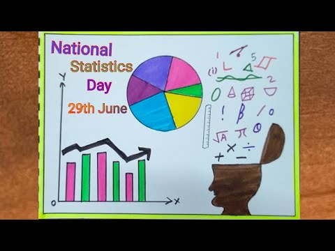 National statistics day drawing easy / National statistics day poster ...