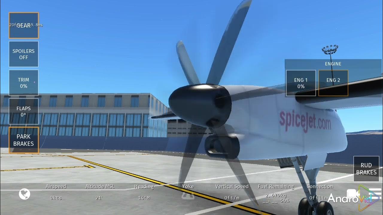infinite flight simulator engine test on Q400 - YouTube