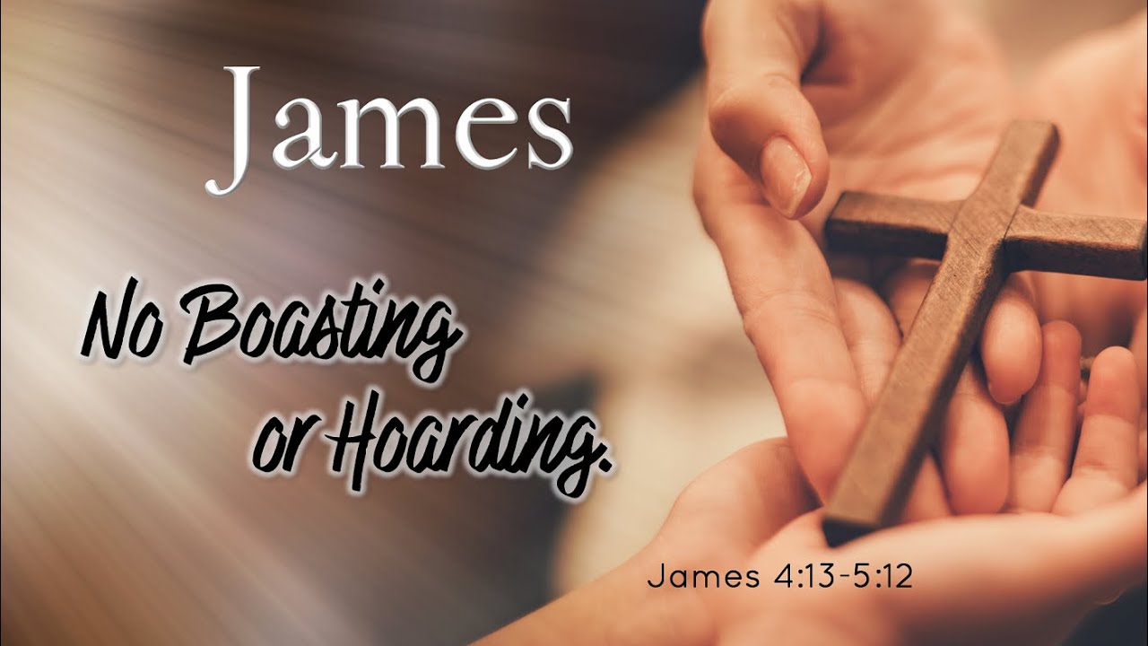 "No Boasting or Hoarding." - Livestream Service for Sunday, February 25 ...