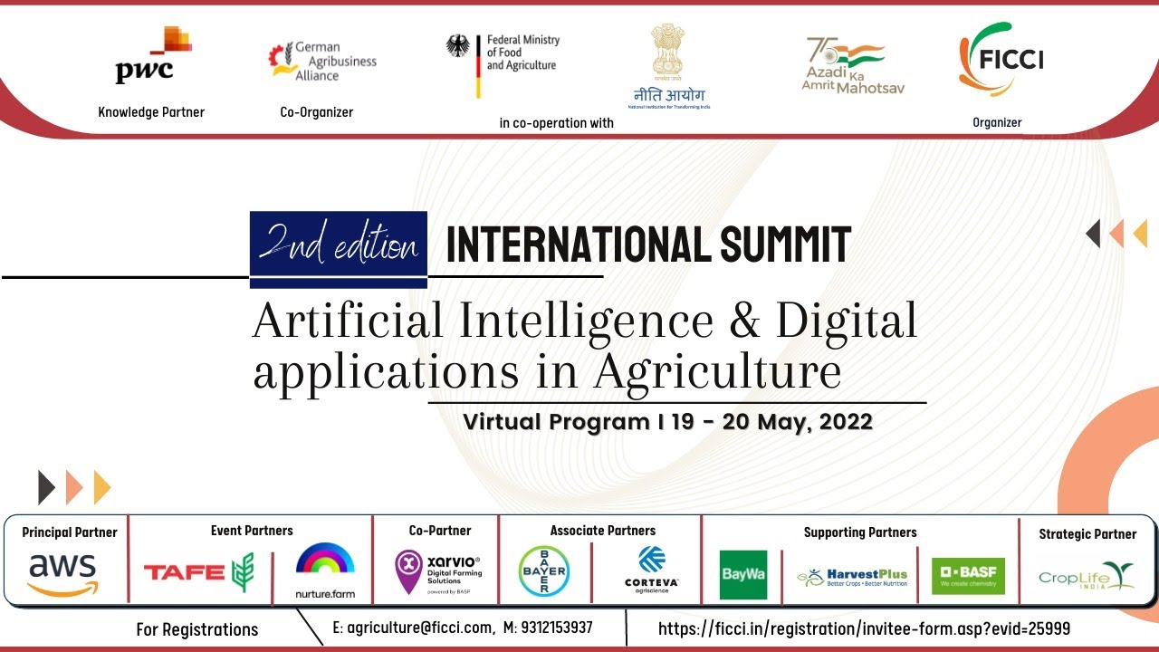 International Summit on AI & Digital Applications in Agriculture #Day1 ...