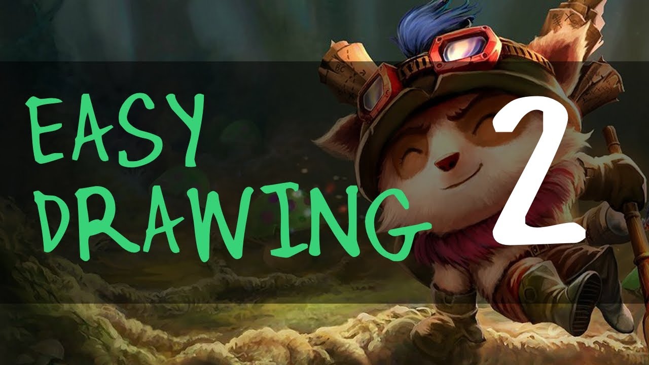 Draw Teemo For Beginners (Episode 2) - YouTube