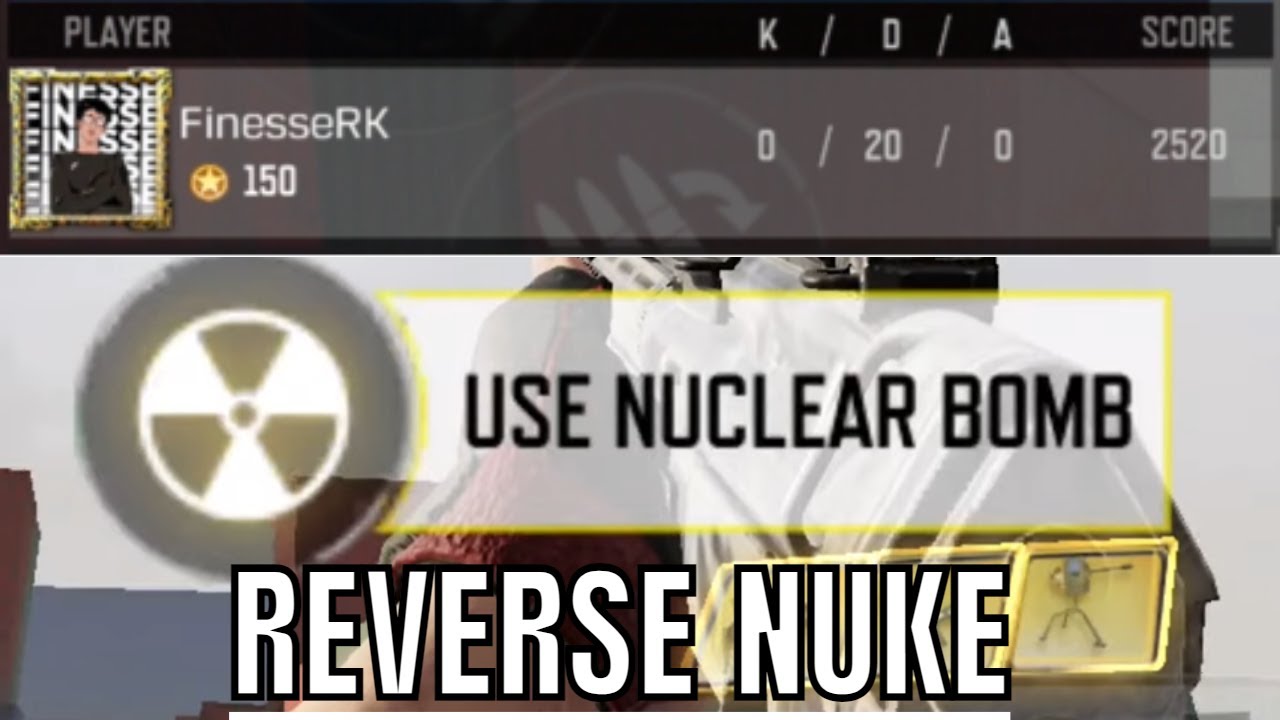 FIRST EVER REVERSE NUKE IN CODM - YouTube