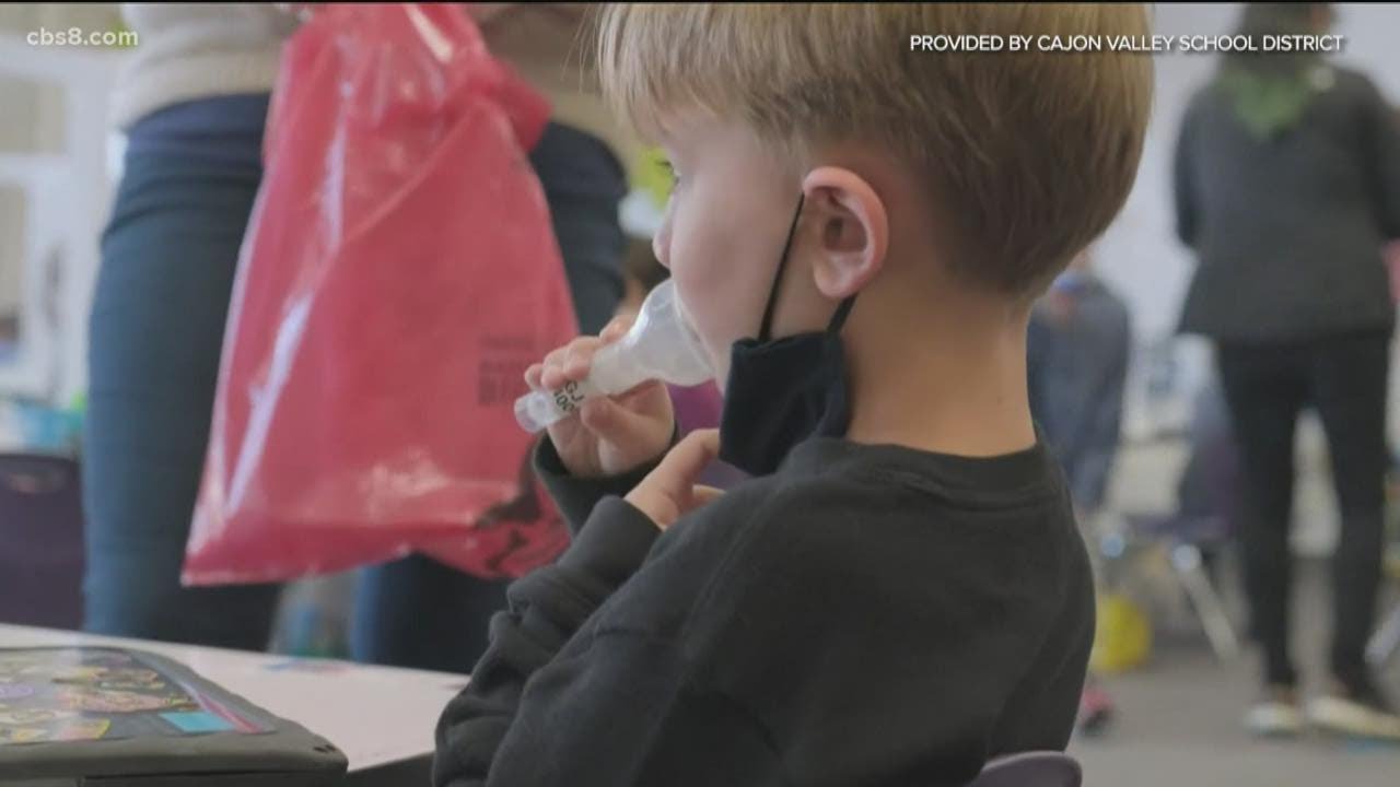 El Cajon School testing students for COVID-19 using saliva samples ...