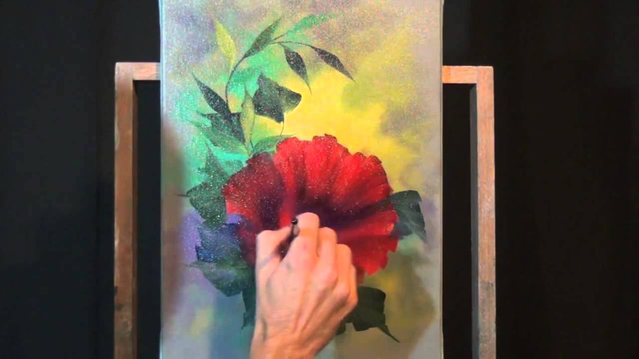 Paint a Red Rose with Nicholas Hankins - YouTube