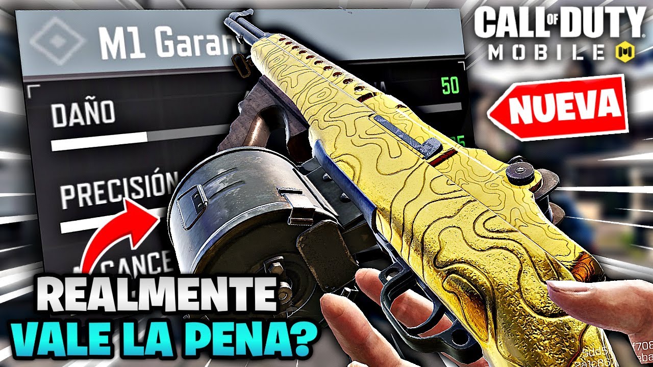 M1 GARAND | EL PEOR TIRADOR DE TODO COD MOBILE?? | LA MEJOR CLASE PARA ...