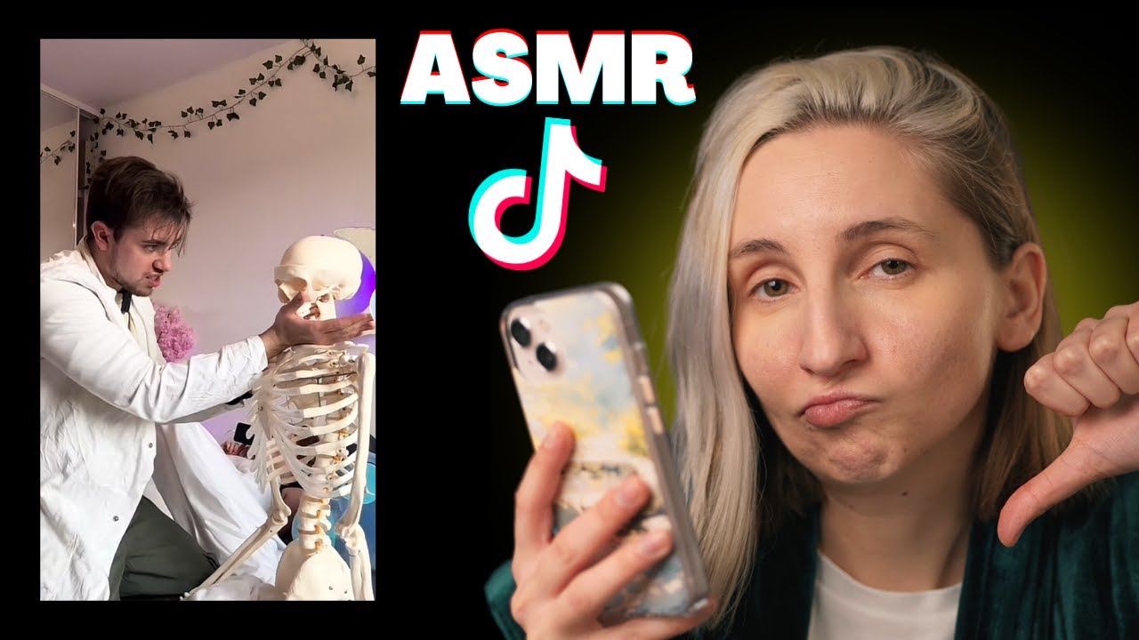 ASMR FR | Une ASMR artist Réagit aux TIKTOK ASMR (Tu fais QUOI Tom ASMR ...