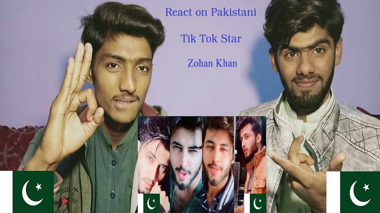 Pakistani React Tik tok SuperStar,zohan khan,new musically video - YouTube