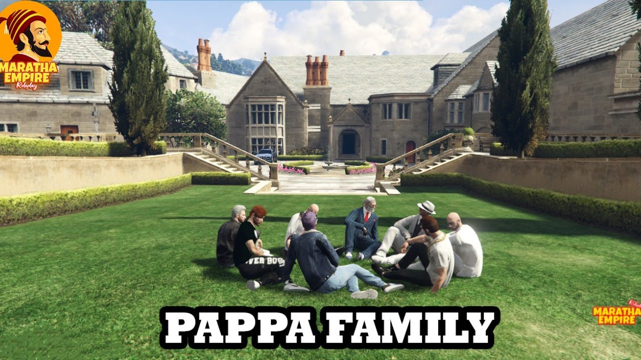 Pappa Family!Taklya Bhau In The City GTA V MERP TAKLYA GAMING #MERP ...