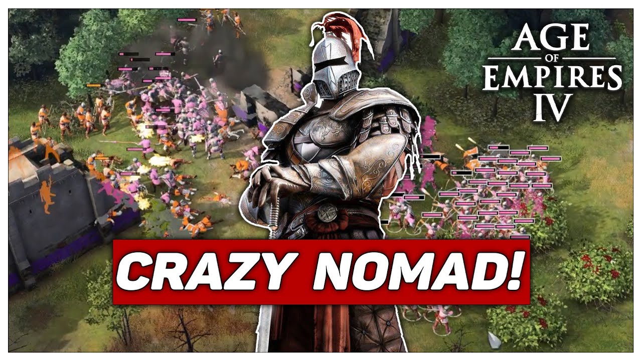 This was an INSANE Nomad map! AOE4 - YouTube