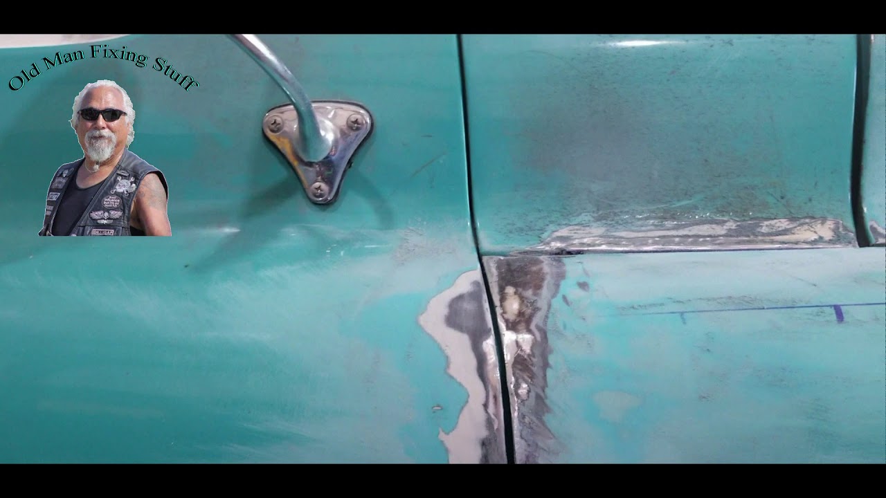 Right Front Fender repair - YouTube