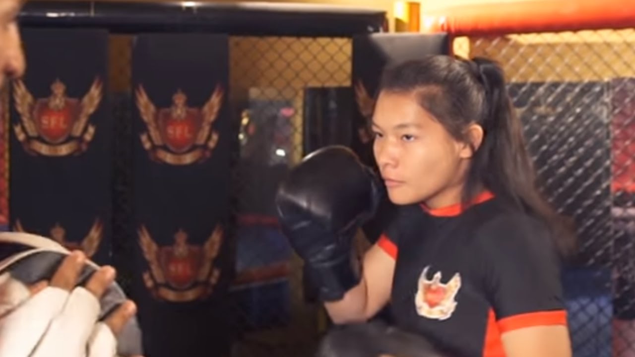 Super Fight League: One Round with Asha Roka - YouTube