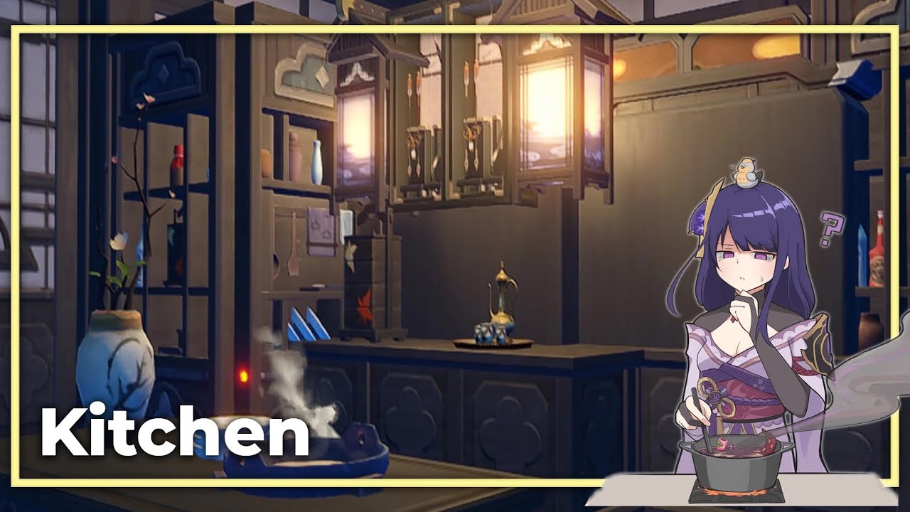 How to build 🥘 Kitchen | Кухня (Genshin Teapot Interior) - YouTube