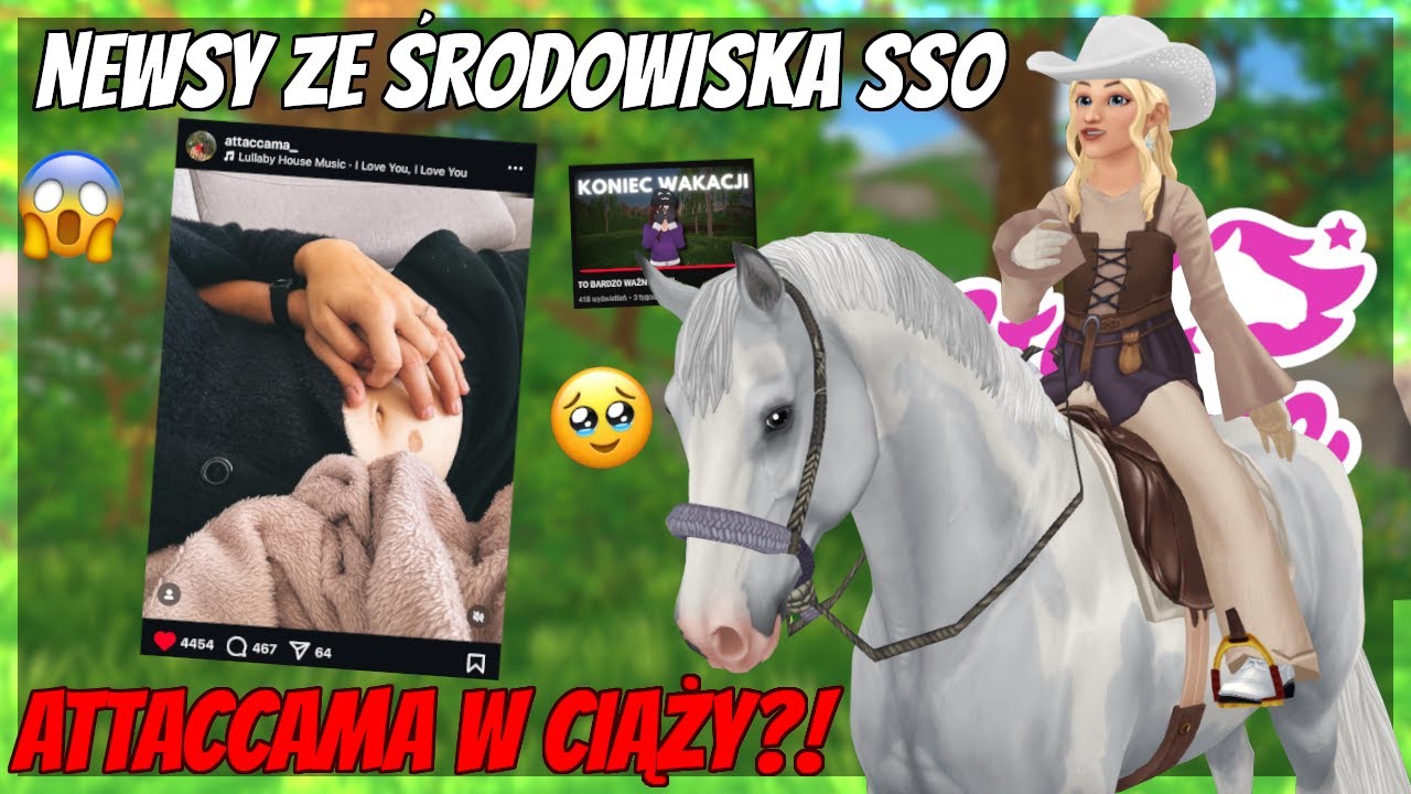 NEWSY ZE ŚRODOWISKA STAR STABLE ONLINE - ATTACCAMA W CIĄŻY?! - YouTube