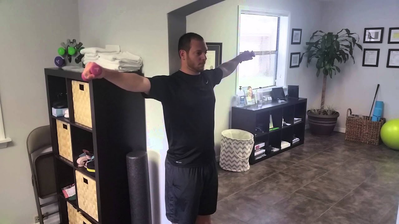 Standing Shoulder Flexion, ABD, and Scaption | Pursuit Physical Therapy ...