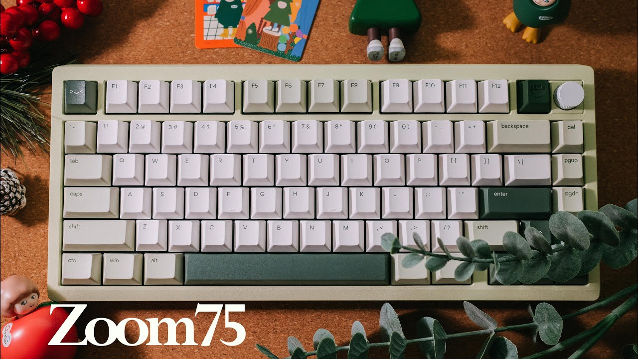 Zoom75 | Milky Green | Cozy Build 🍵 - YouTube