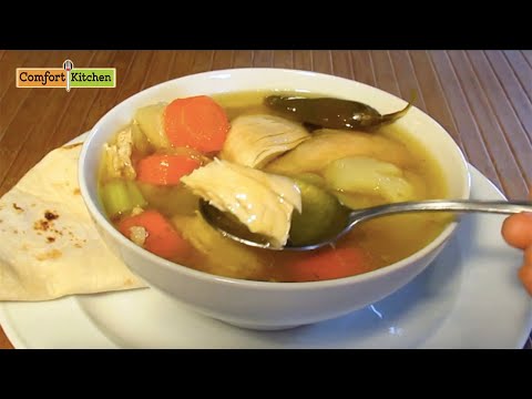 Caldo de Pollo Recipe. Easy to Make!