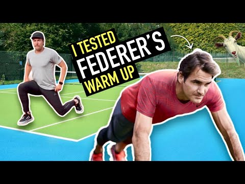 I Tested Roger Federer’s Warm Up Routine #tennis - YouTube