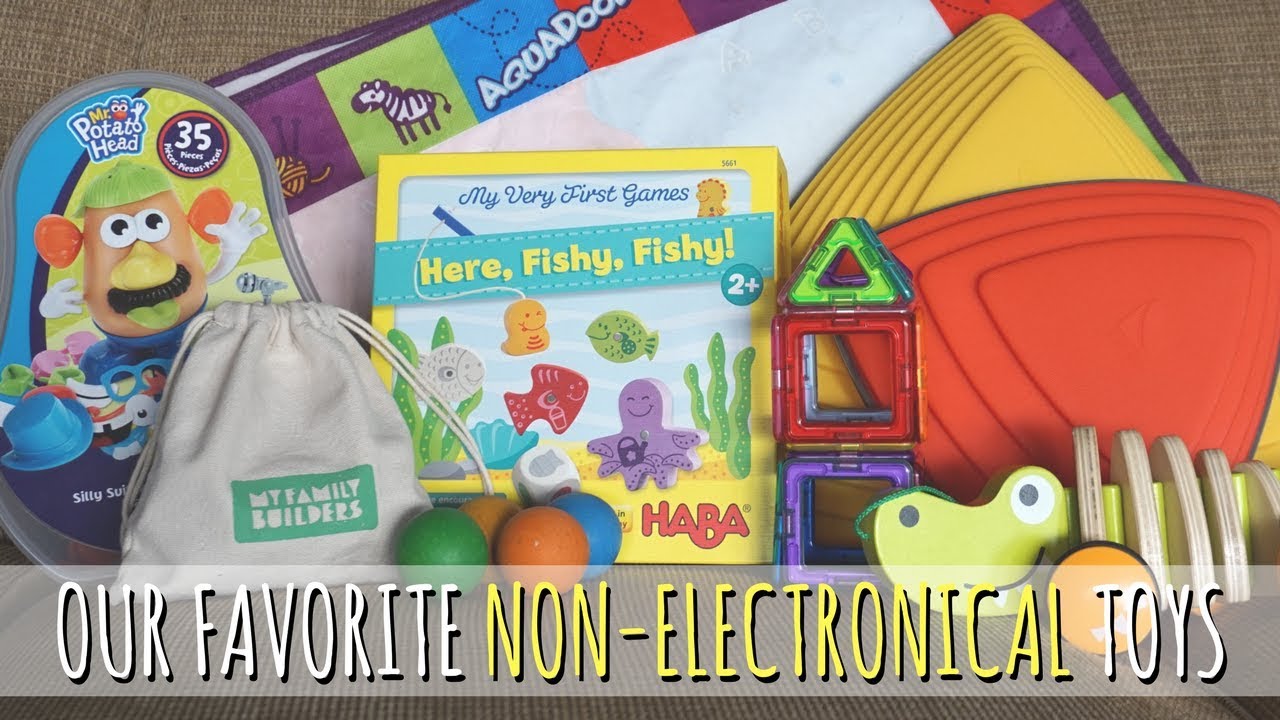 Our Favorite Non-Electronical Toys for Toddlers - YouTube