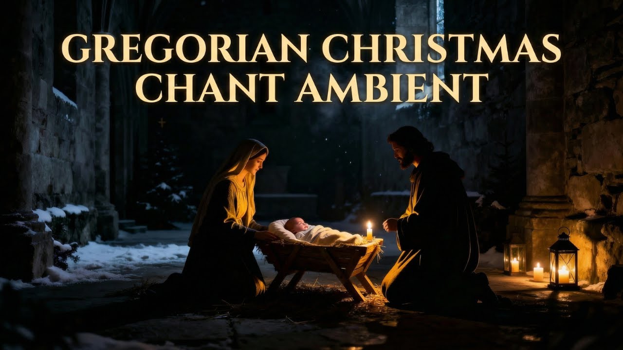 Gregorian Christmas Nativity Chant - Ambient Sacred Worship Choir - YouTube