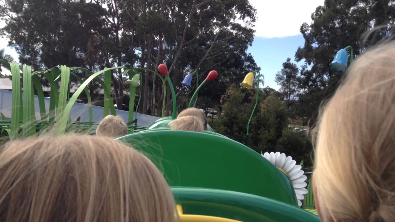 Bug/Caterpillar Ride Aussie World, Sunshine Coast QLD Australia - YouTube