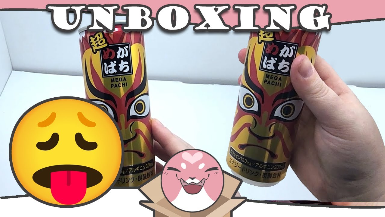 Mega Pachi Japanese Energy Drink Taste Test #japanese #drink - YouTube