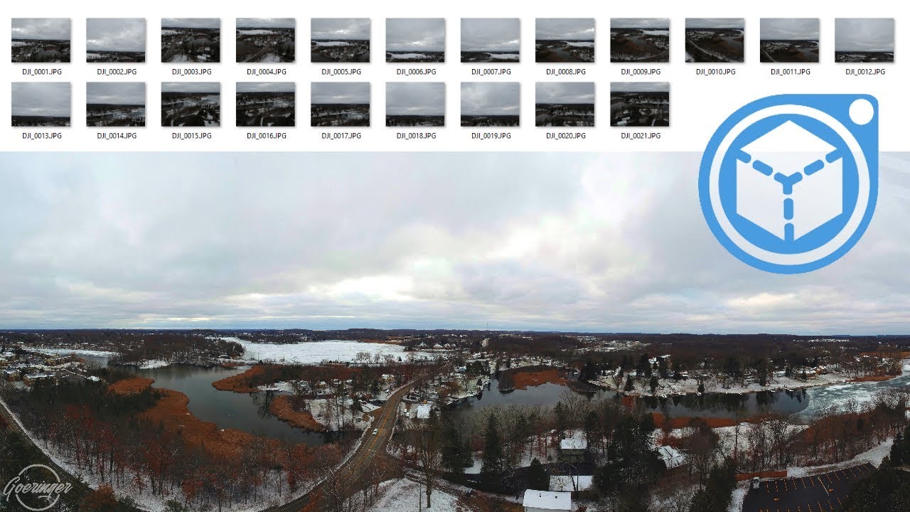 How to Switch Together a Panorama From Multiple Images Using Microsoft ICE - YouTube