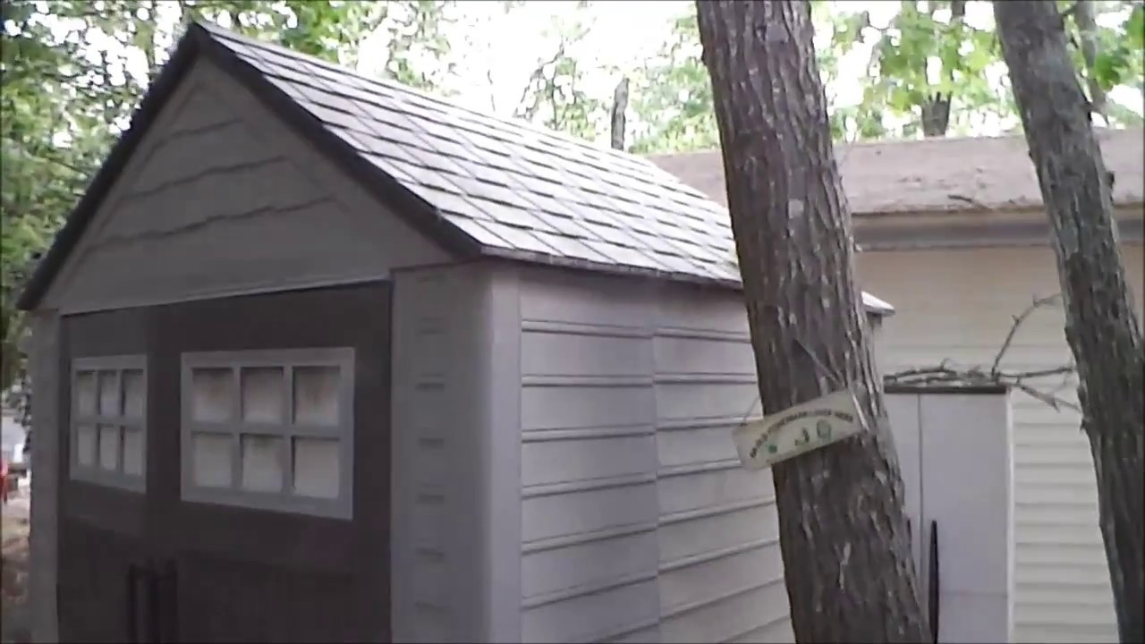 Rubbermaid Big Max 7 x7 Utility Shed Review - YouTube
